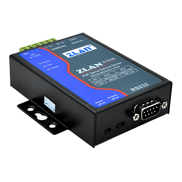 Serial port server RS232/485/422 to Ethernet serial port to RJ45 Device ...