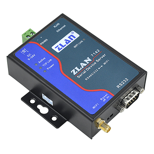 High Performance Industrial Wifi Serial Device Server, RS232/RS485 ...