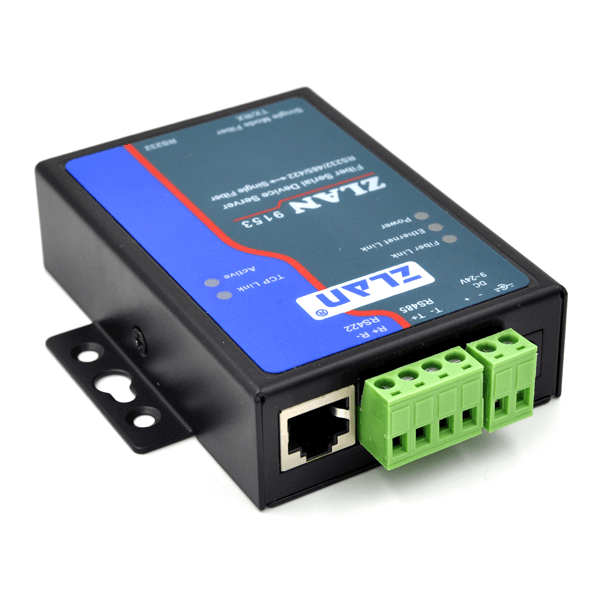 Optical Fiber Serial Device Server | Serial Port to Fiber Optic | RS485 ...